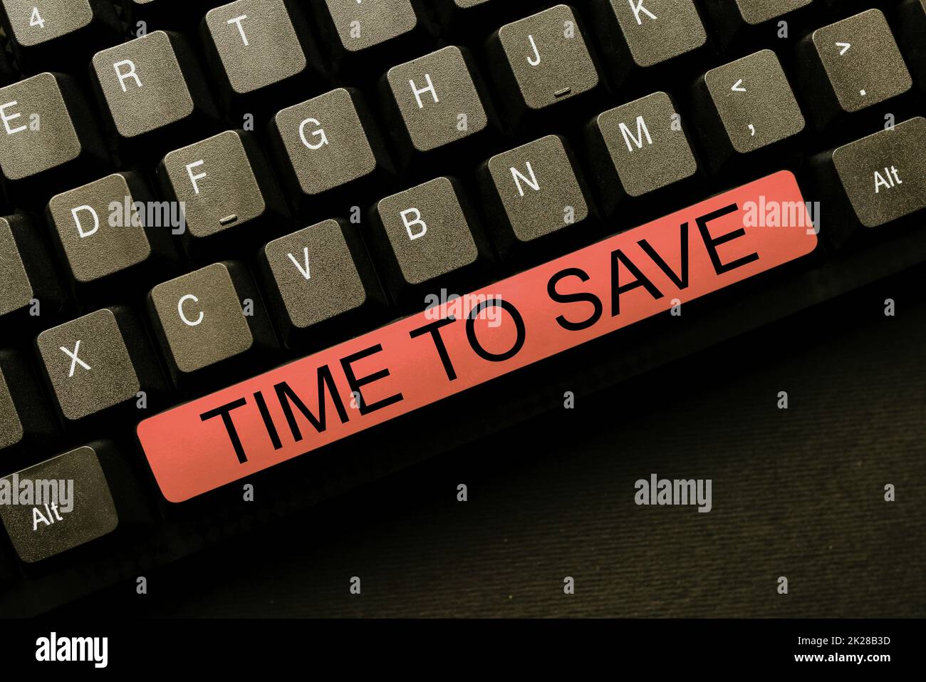 Text sign showing Time To Save. Word for Start saving money for the ...