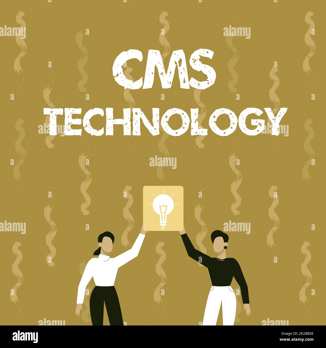 Inspiration showing sign Cms Technology. Business concept programs that ...
