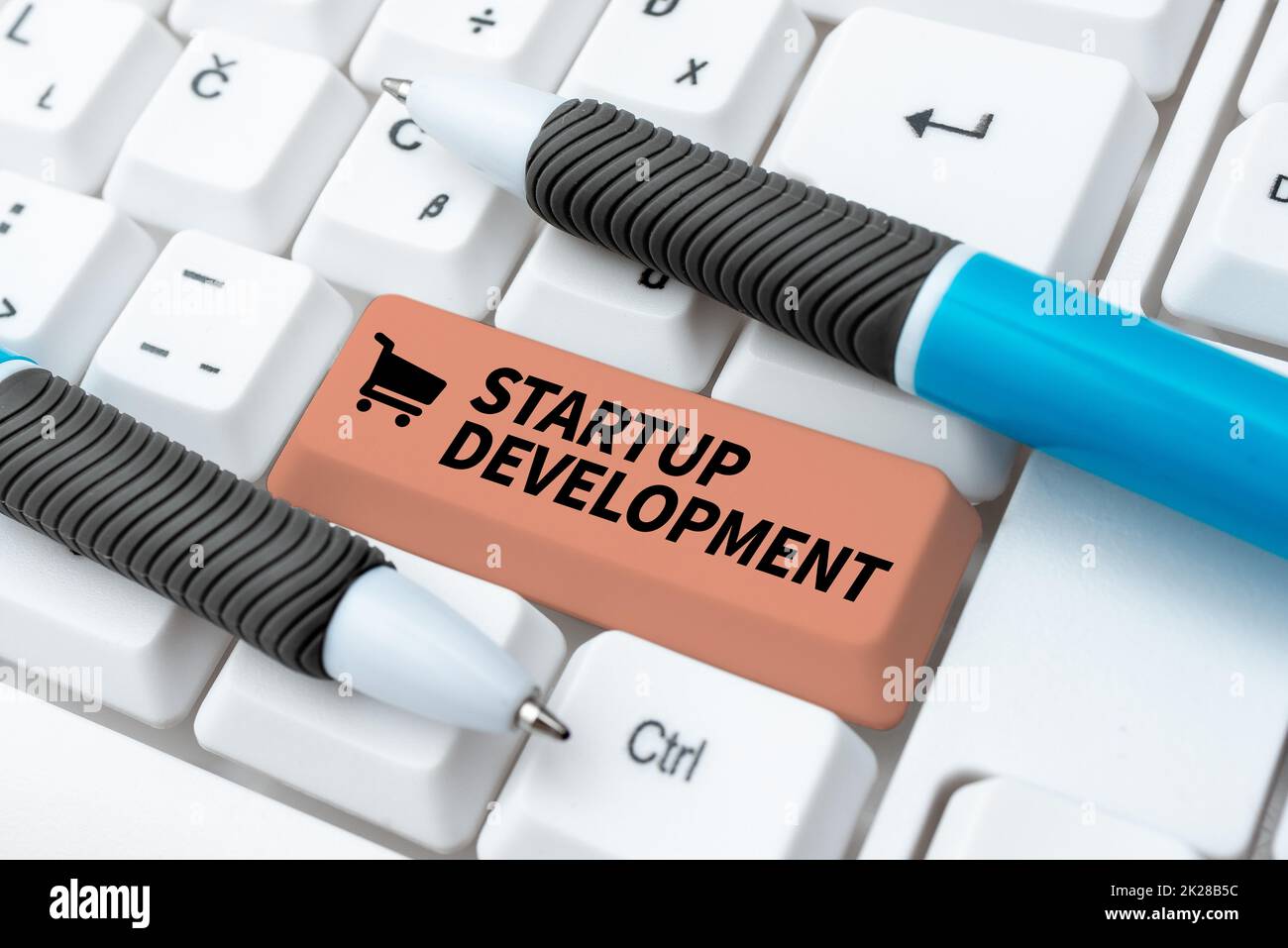 Inspiration showing sign Startup Development. Word for efficiently develop and validate scalable ...