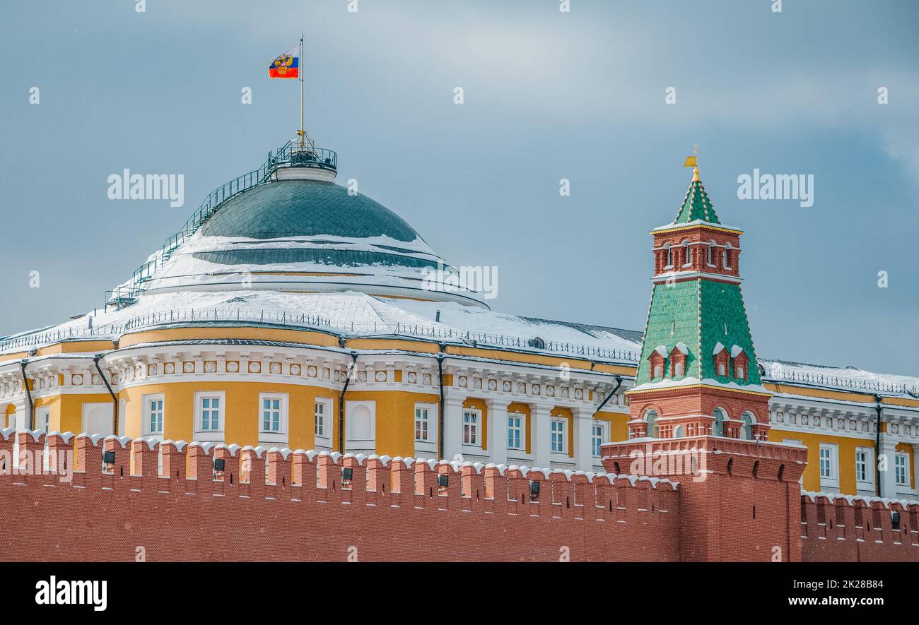 The kremlin walls hi-res stock photography and images - Alamy