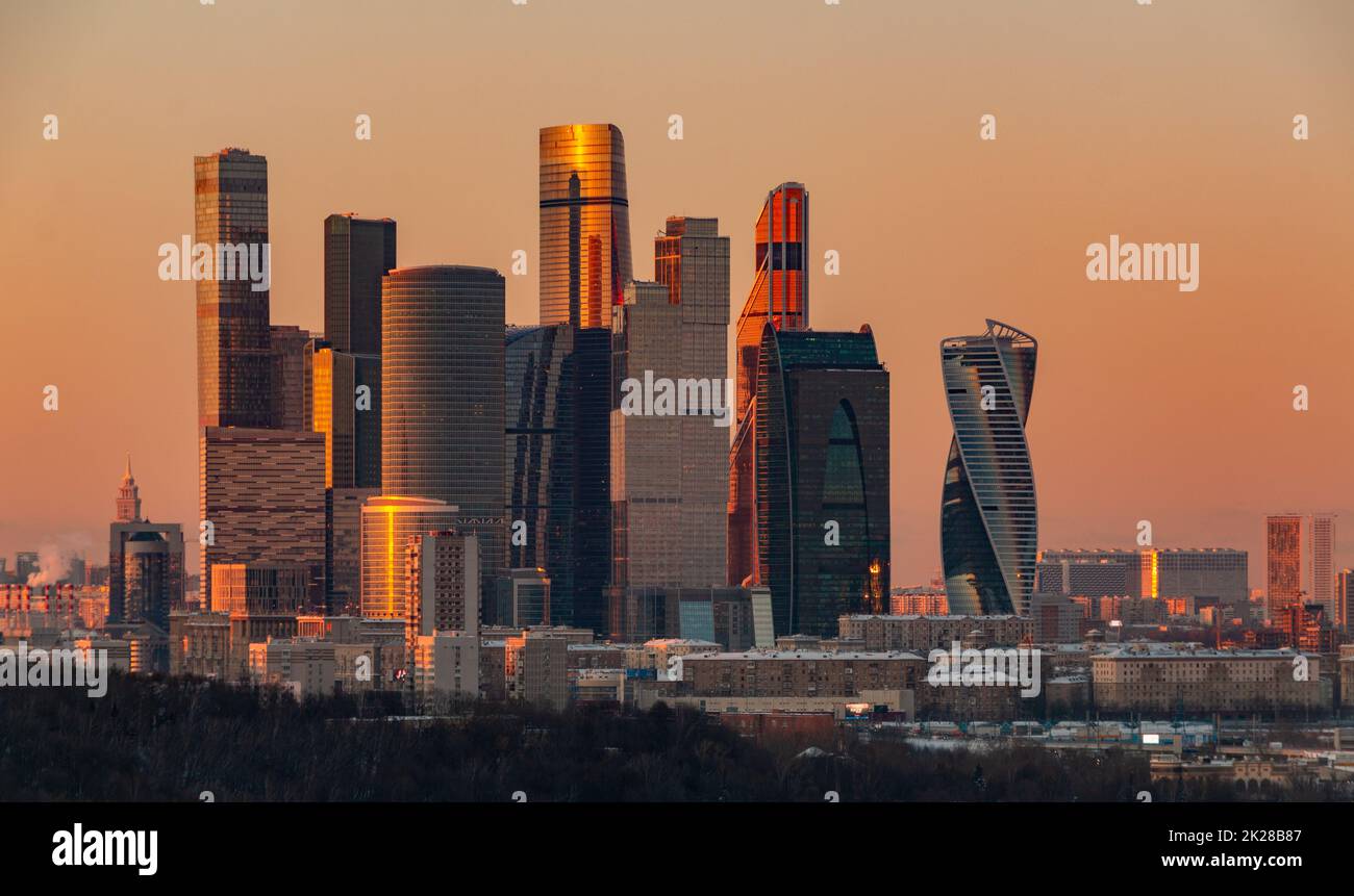 Moscow city xi hi-res stock photography and images - Alamy