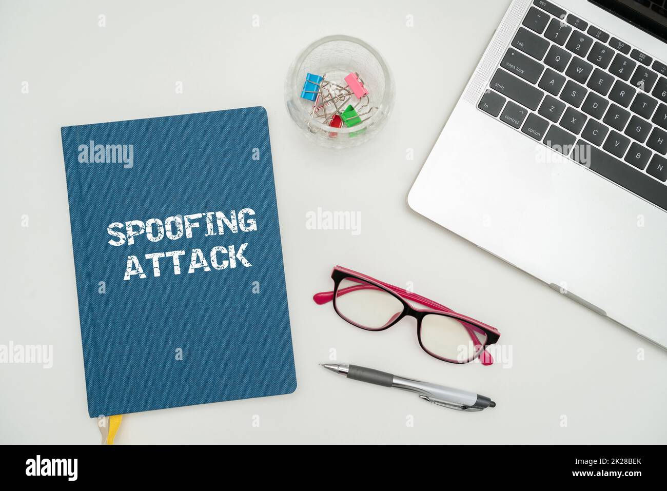 Text showing inspiration Spoofing Attack. Business concept ...