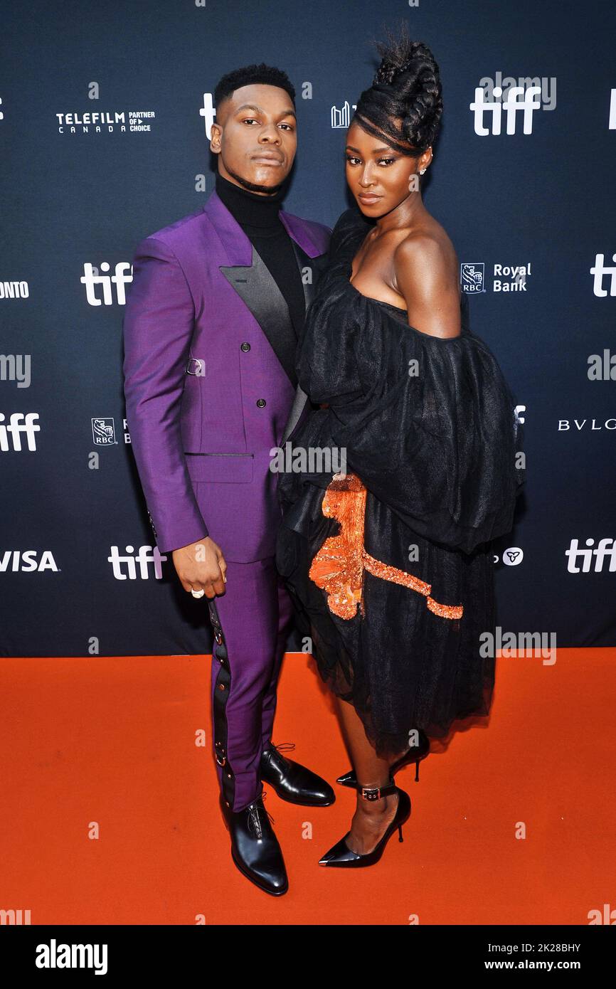 09 September 2022 - Toronto, Ontario, Canada - John Boyega, Jayme ...