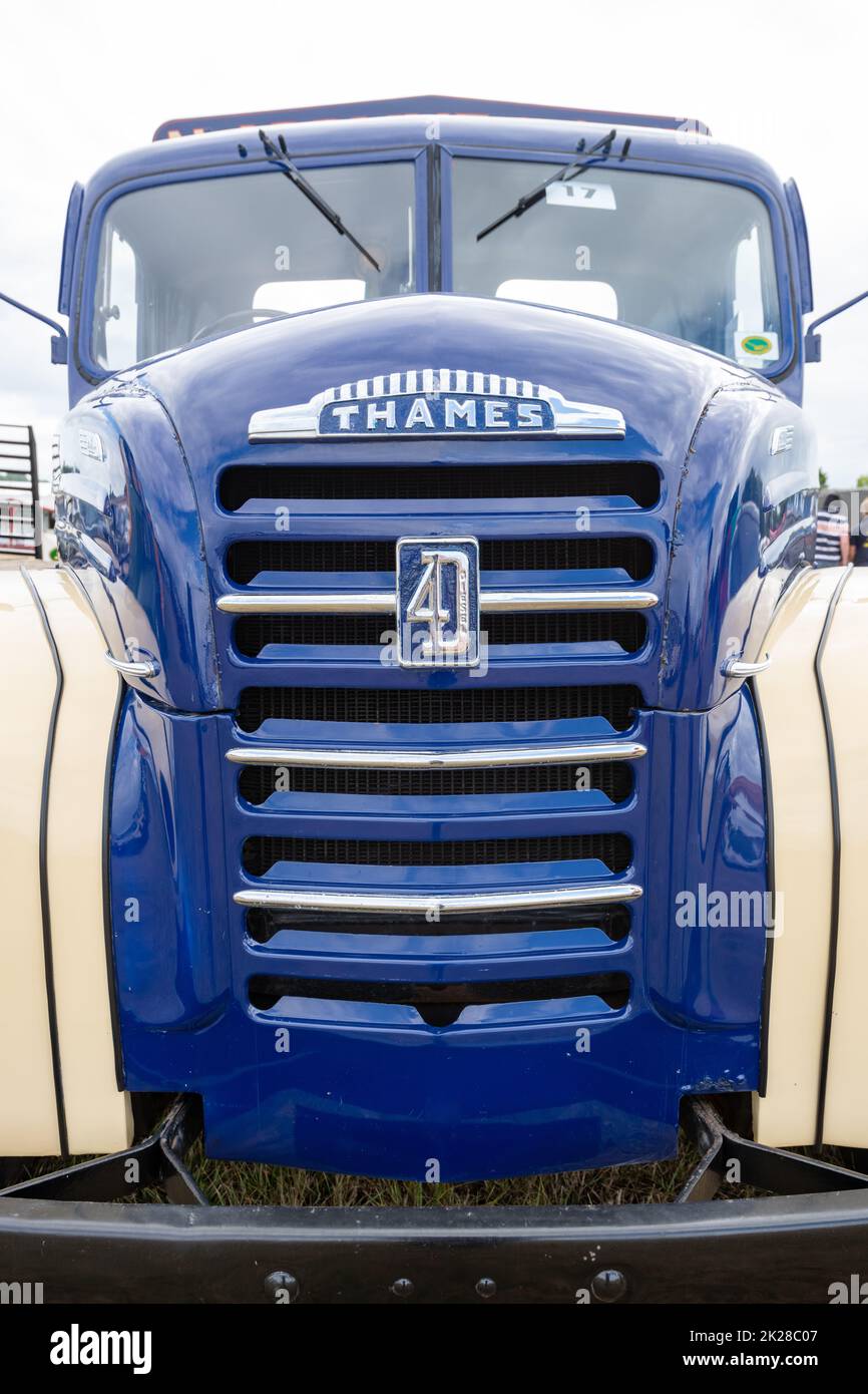 Ilminster.Somerset.United Kingdom.August 21st 2022.A Ford Thames 4D ...