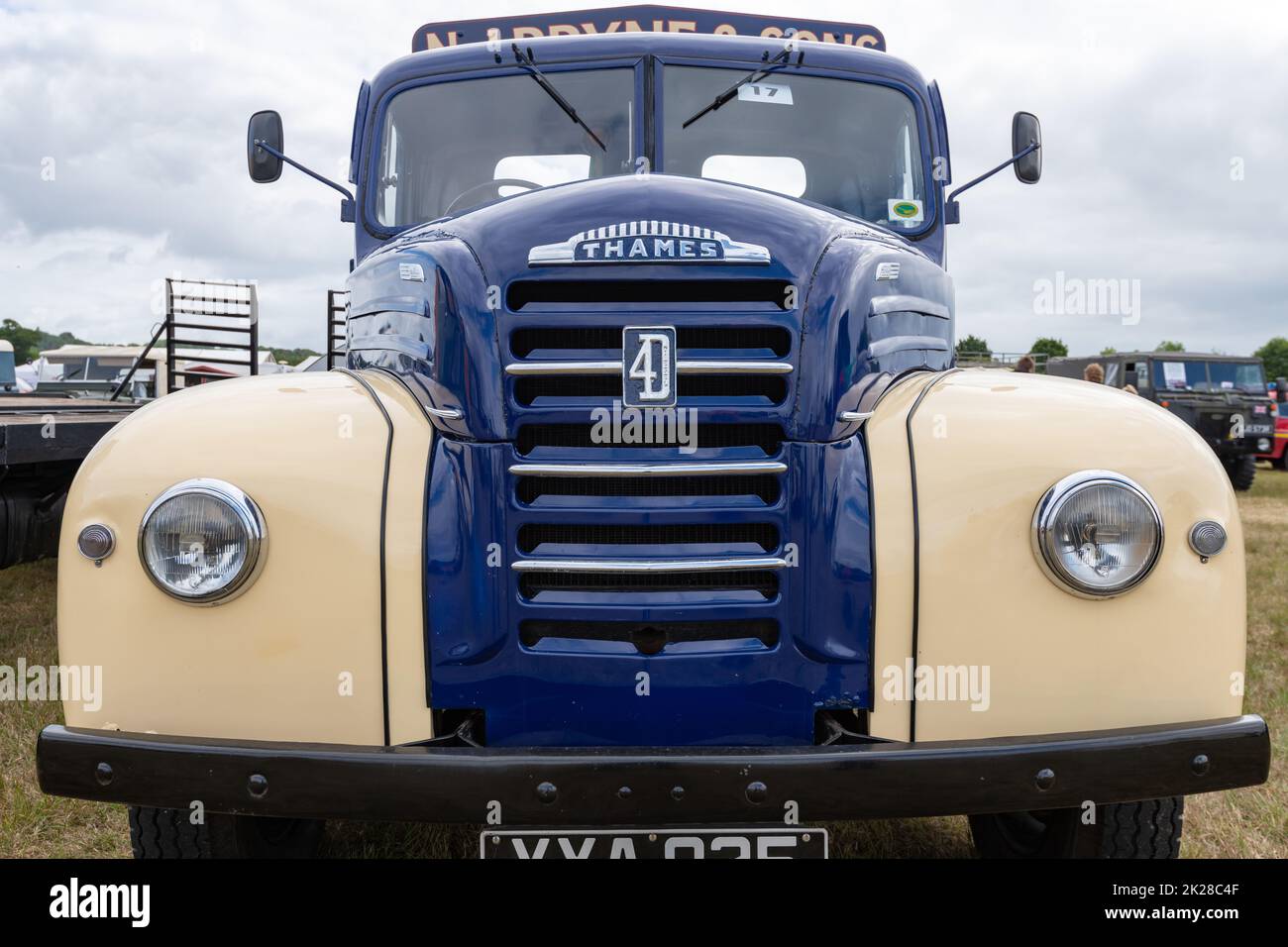 Ilminster.Somerset.United Kingdom.August 21st 2022.A Ford Thames 4D ...