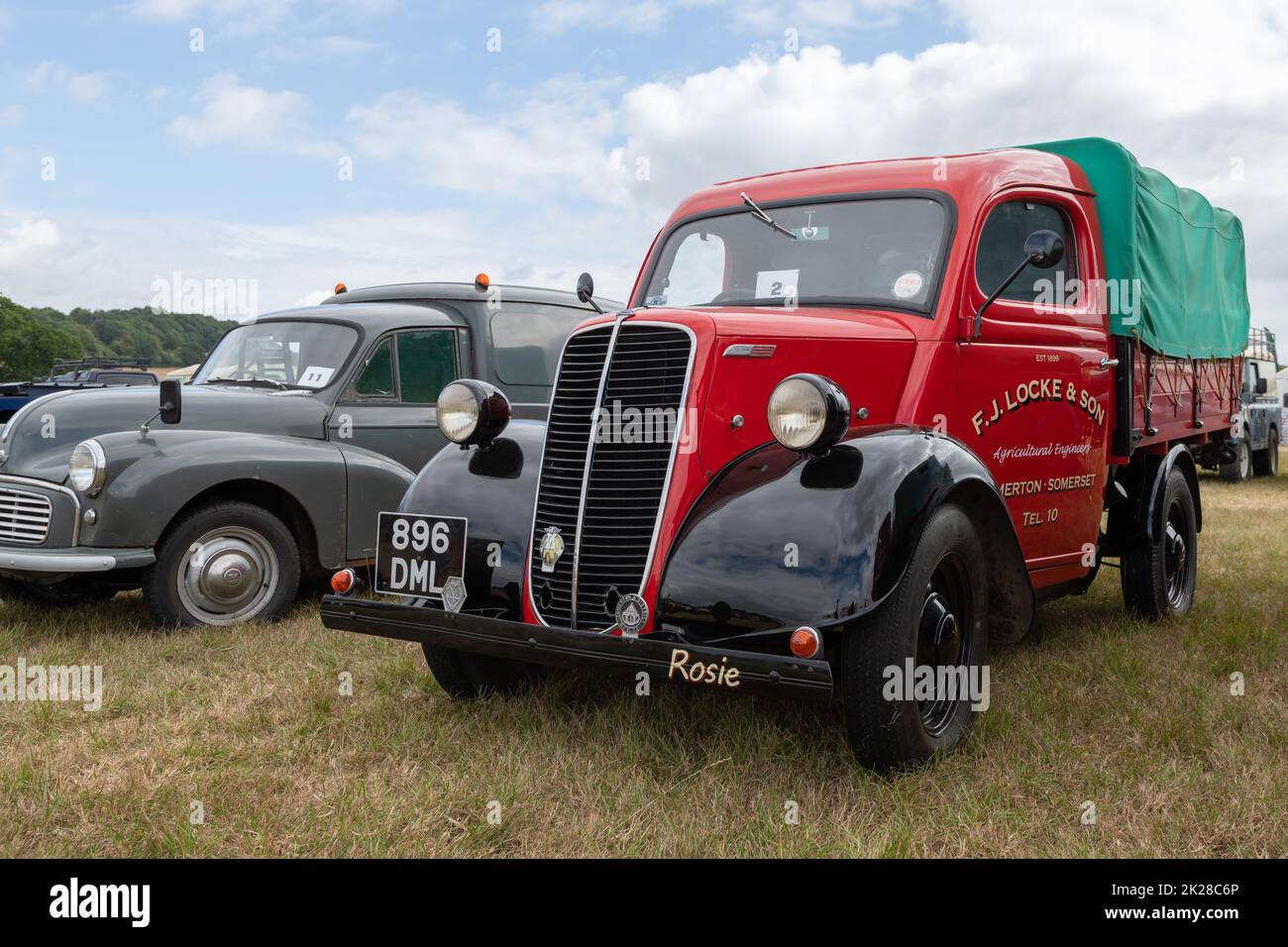 Ilminster.Somerset.United Kingdom.August 21st 2022.A restored Fordson ...
