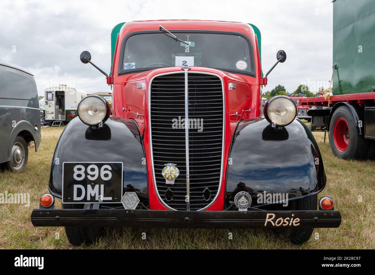 Ilminster.Somerset.United Kingdom.August 21st 2022.A restored Fordson ...