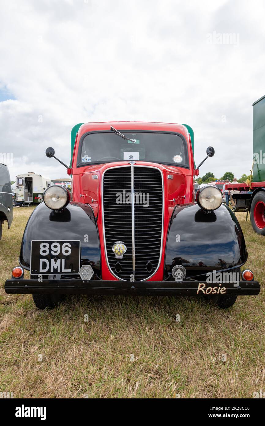 Ilminster.Somerset.United Kingdom.August 21st 2022.A restored Fordson ...