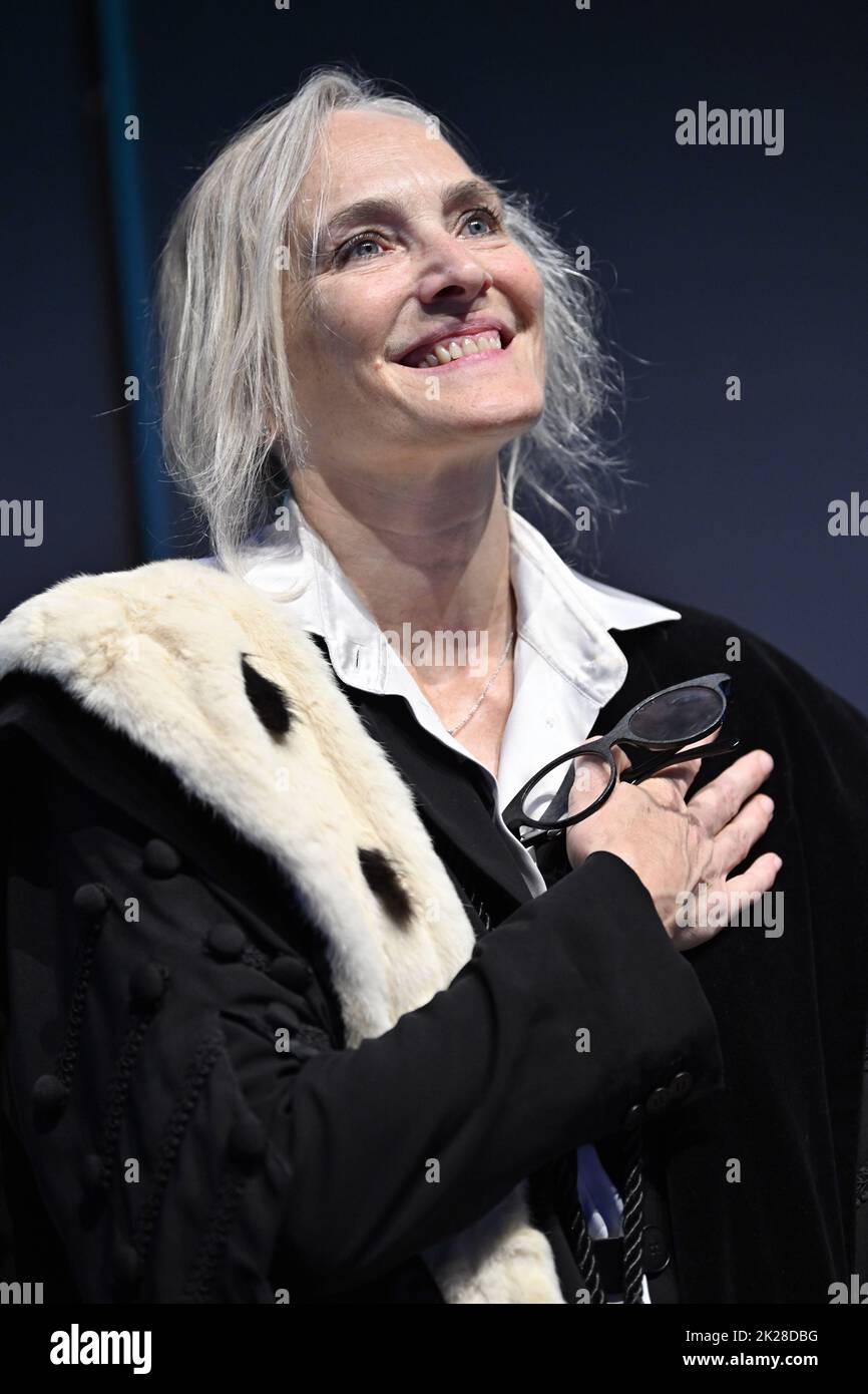Liege. BELGA, 22 September 2022, ULiege rector Anne-Sophie Nyssen ...