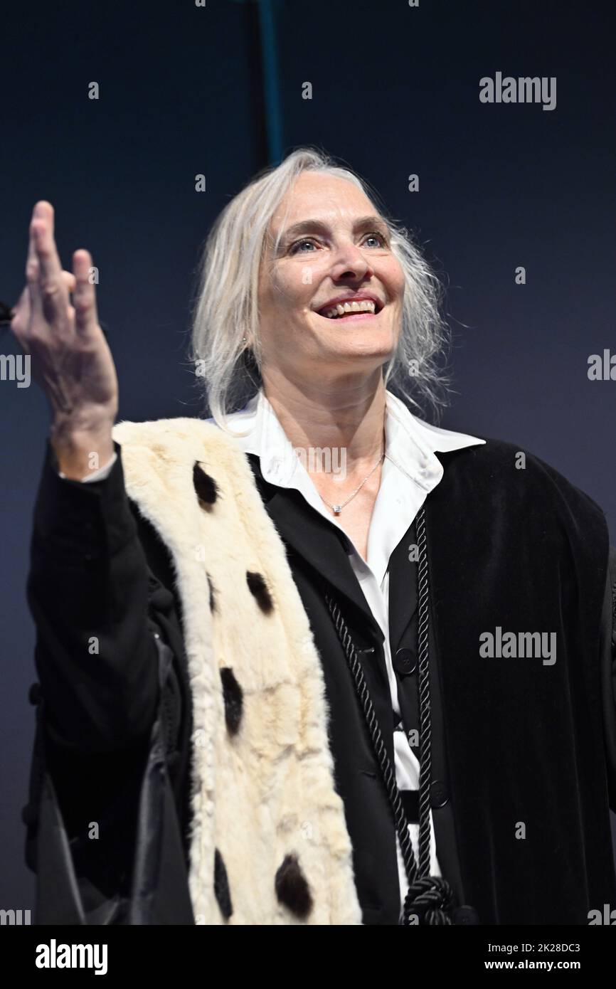 Liege. BELGA, 22 September 2022, ULiege rector Anne-Sophie Nyssen ...