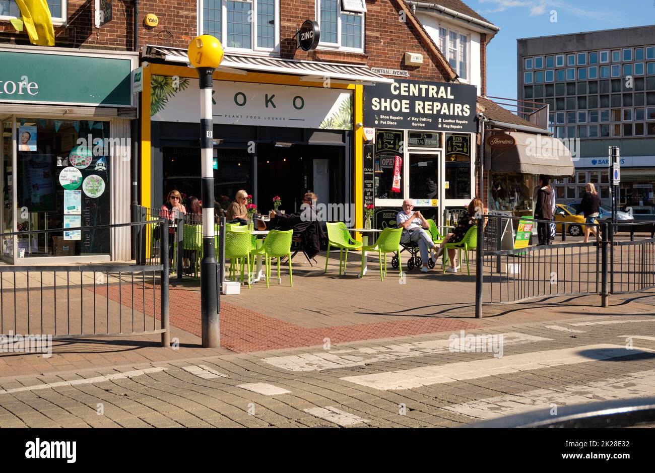 High street scene in West Bridgford, Nottingham, UK Stock Photo - Alamy