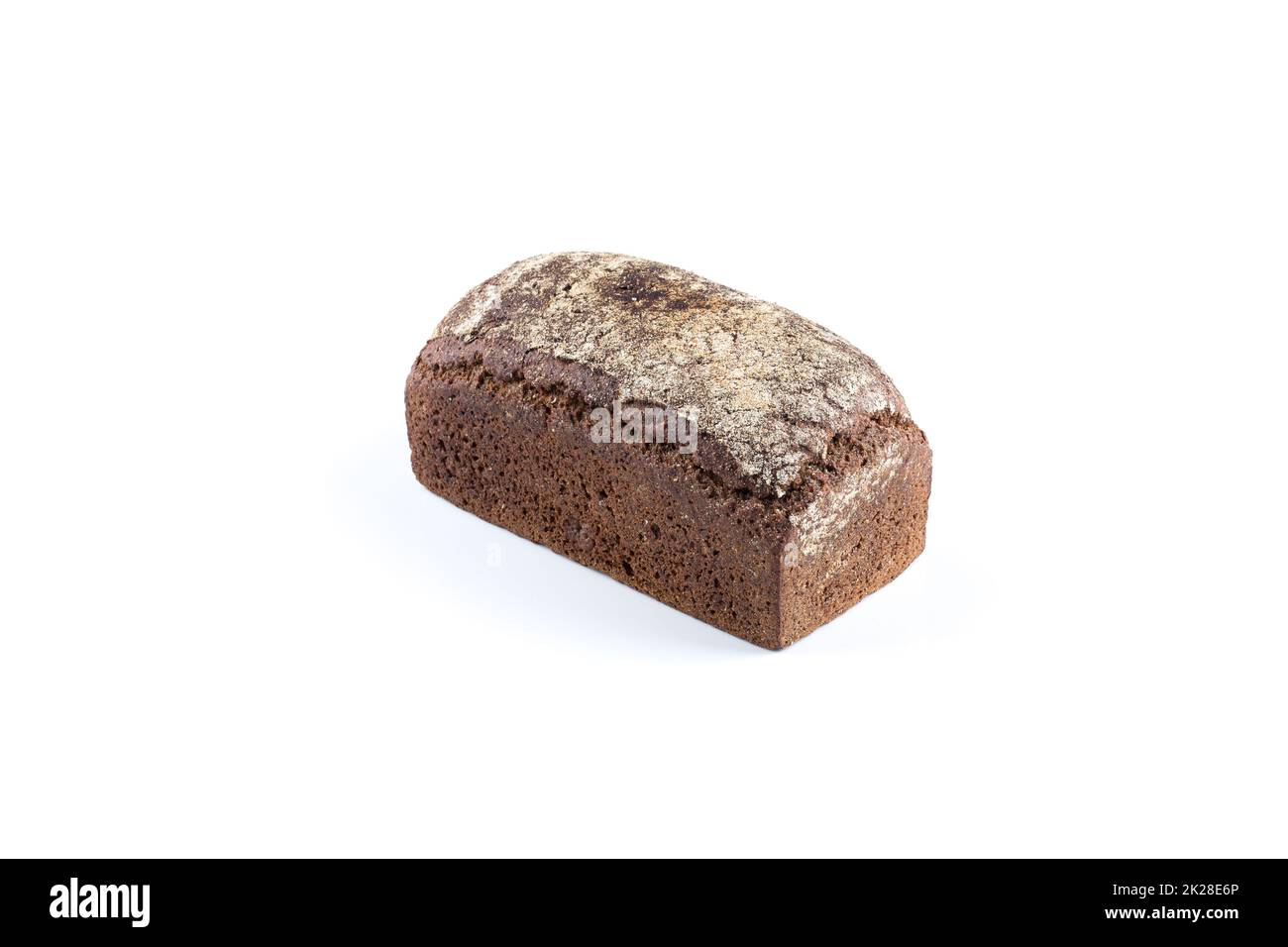 Rye bread slices isolated on white background Stock Photo - Alamy