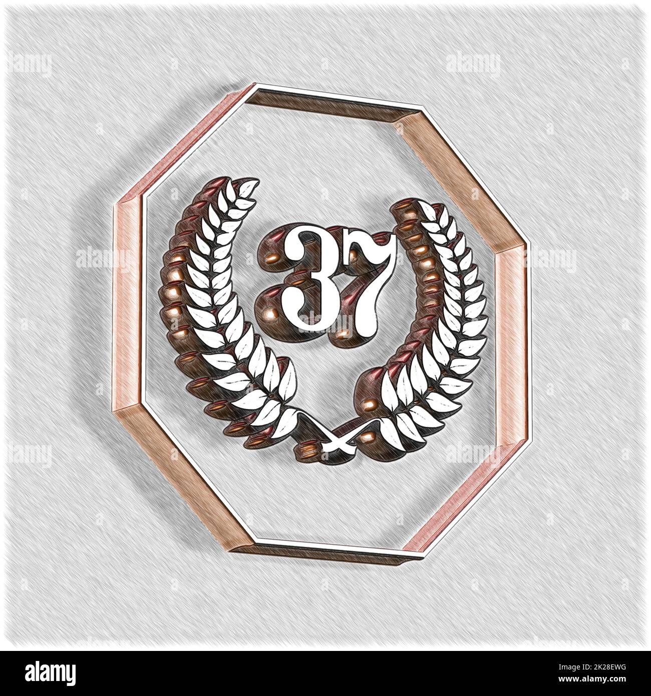 Number 37 Cut Out Stock Images & Pictures - Alamy