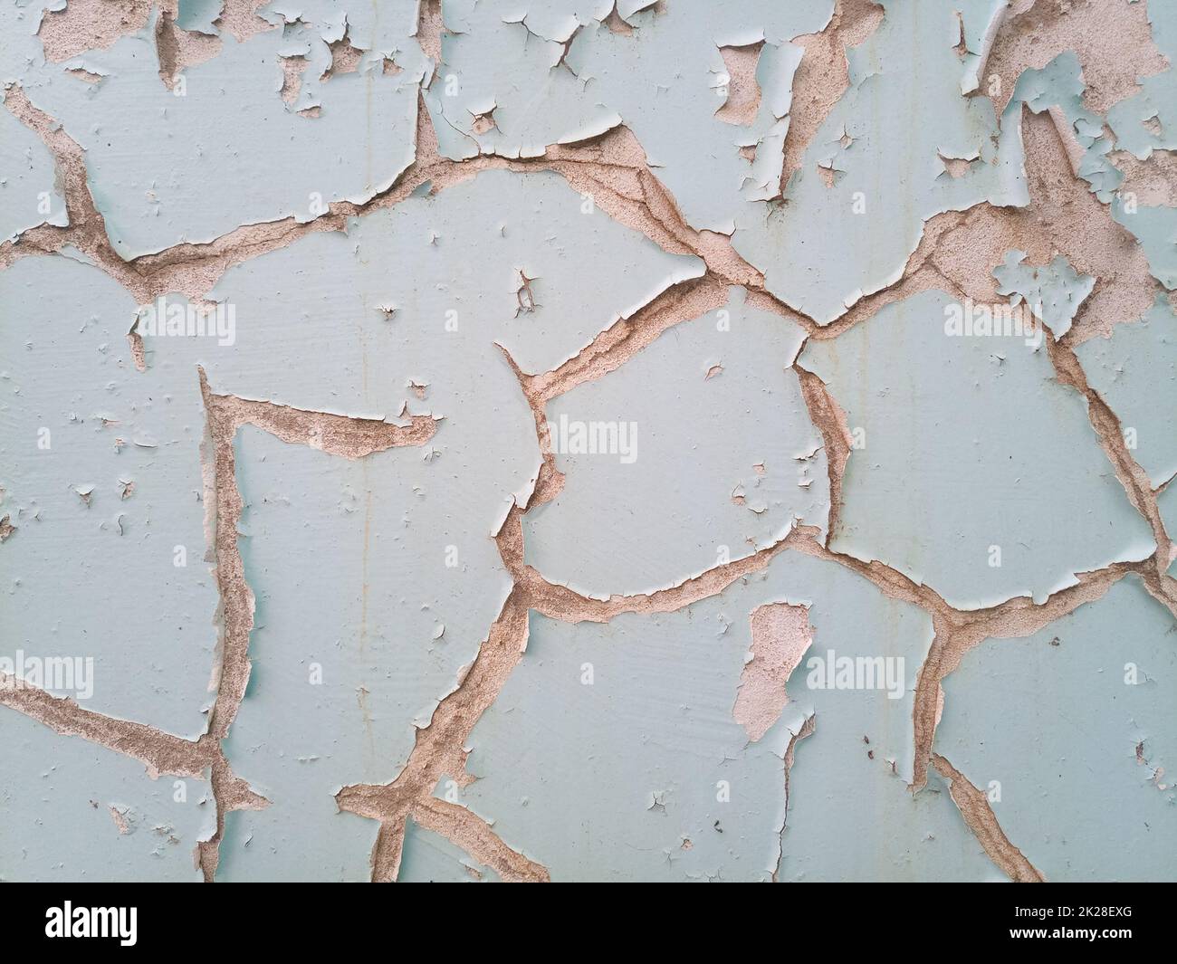 Background texture wall with peeling paint. Peeling old paint wall ...