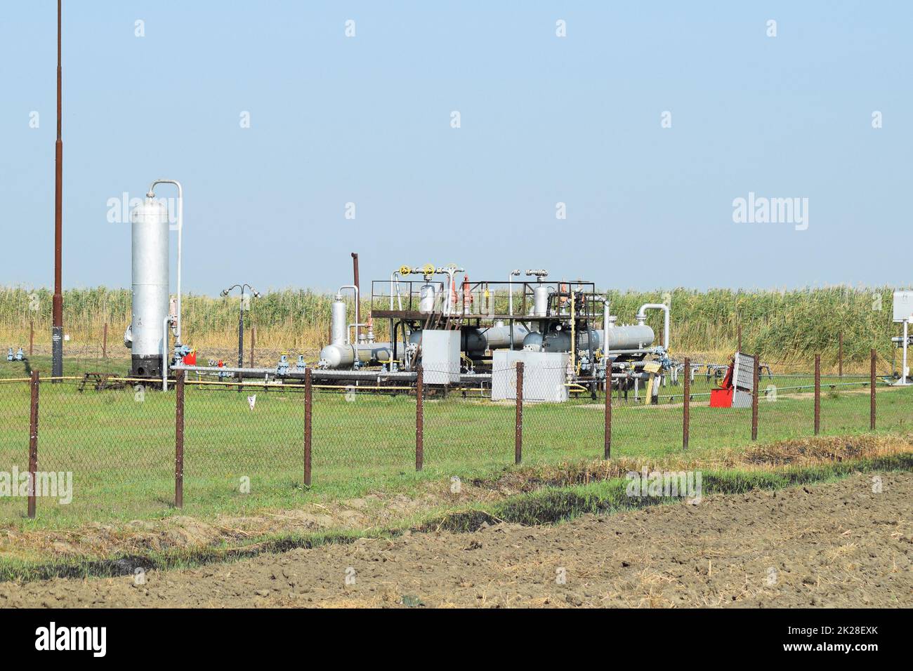 Equipment for oil separation Stock Photo - Alamy