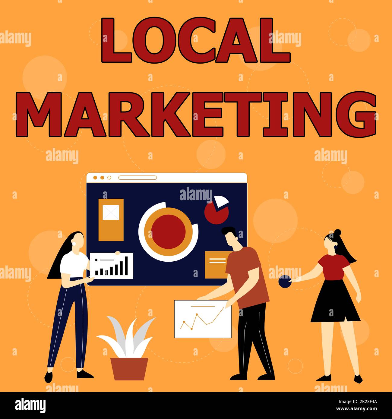 Text showing inspiration Local Marketing. Business idea A local ...