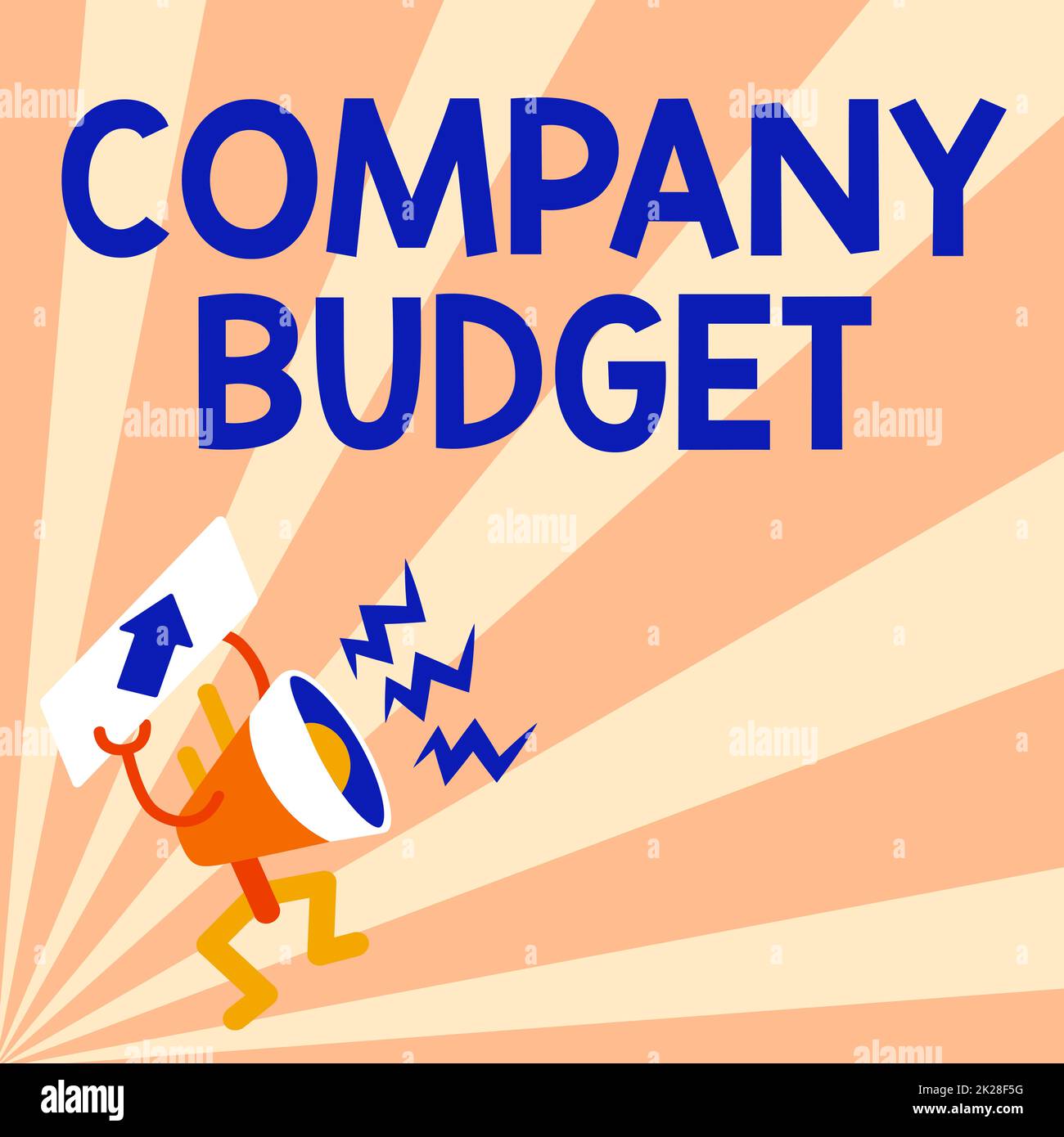Sign displaying Company Budget. Internet Concept the financial plan for ...