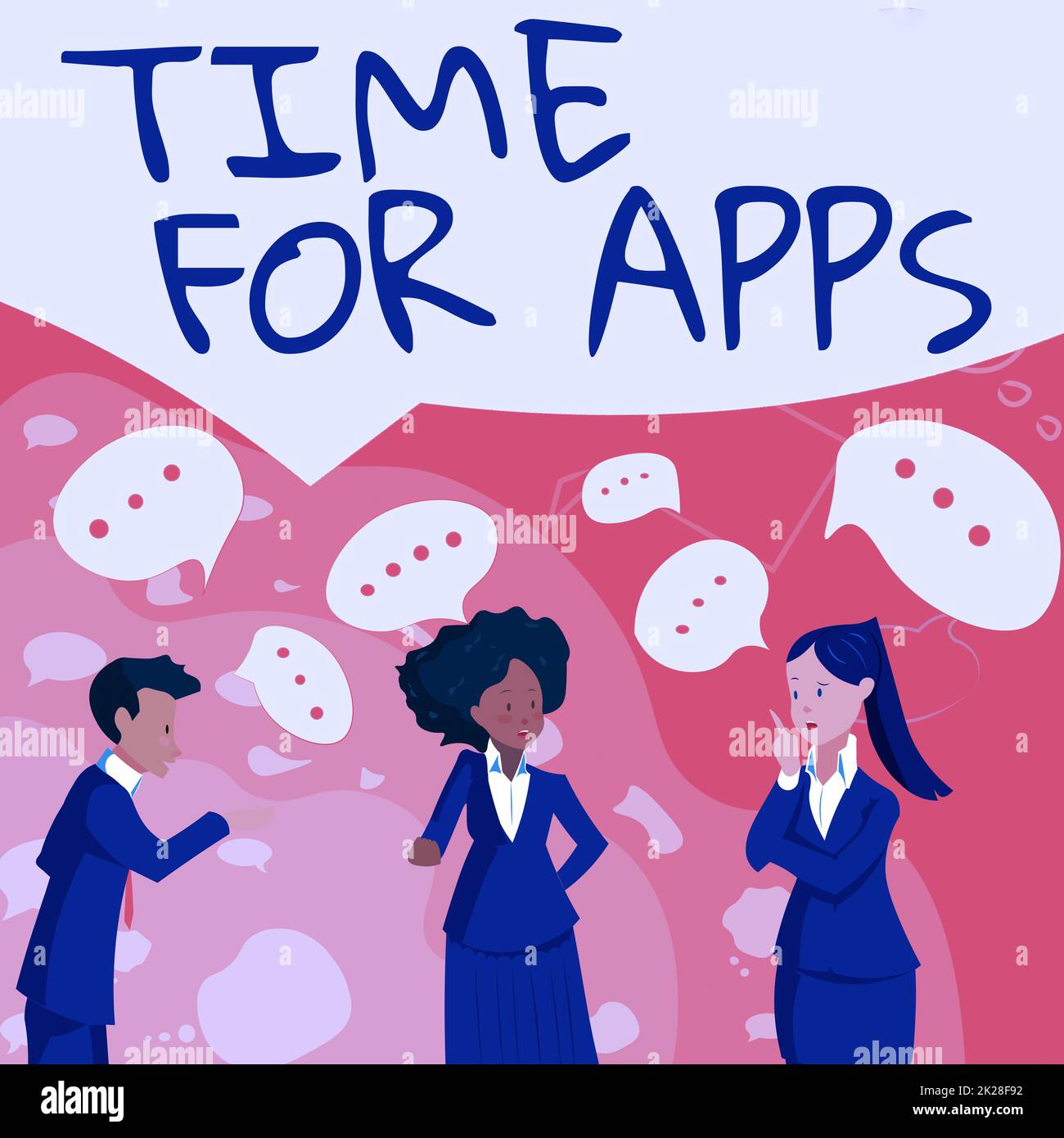 Text showing inspiration Time For Apps. Word Written on The best ...