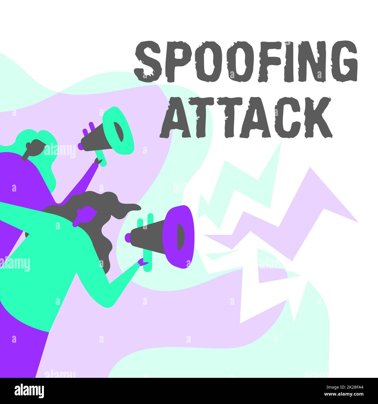 Inspiration showing sign Spoofing Attack. Word Written on impersonation ...