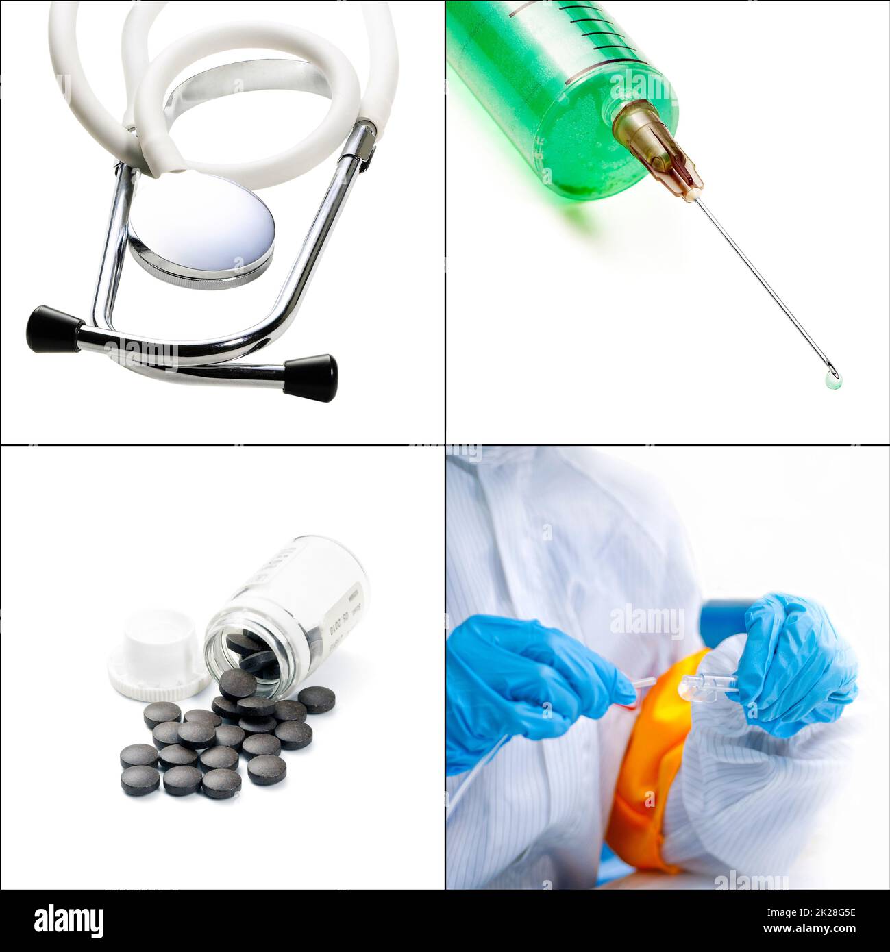 Medical collage hi-res stock photography and images - Alamy