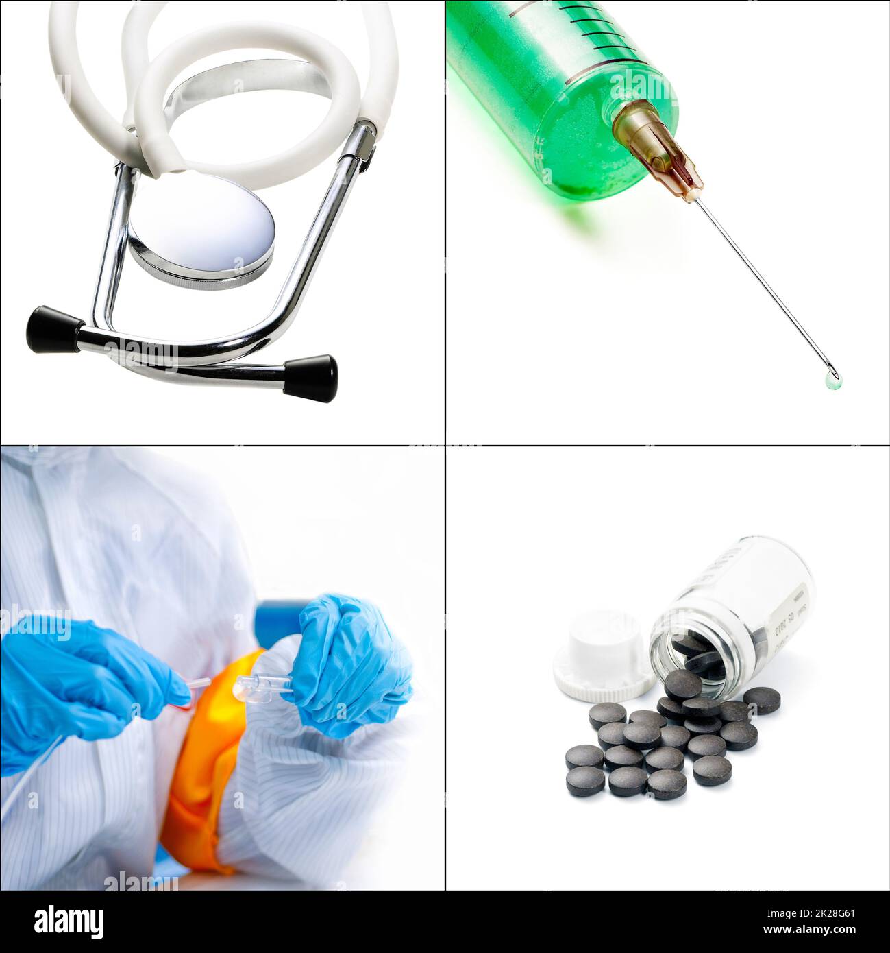 Medical collage hi-res stock photography and images - Alamy