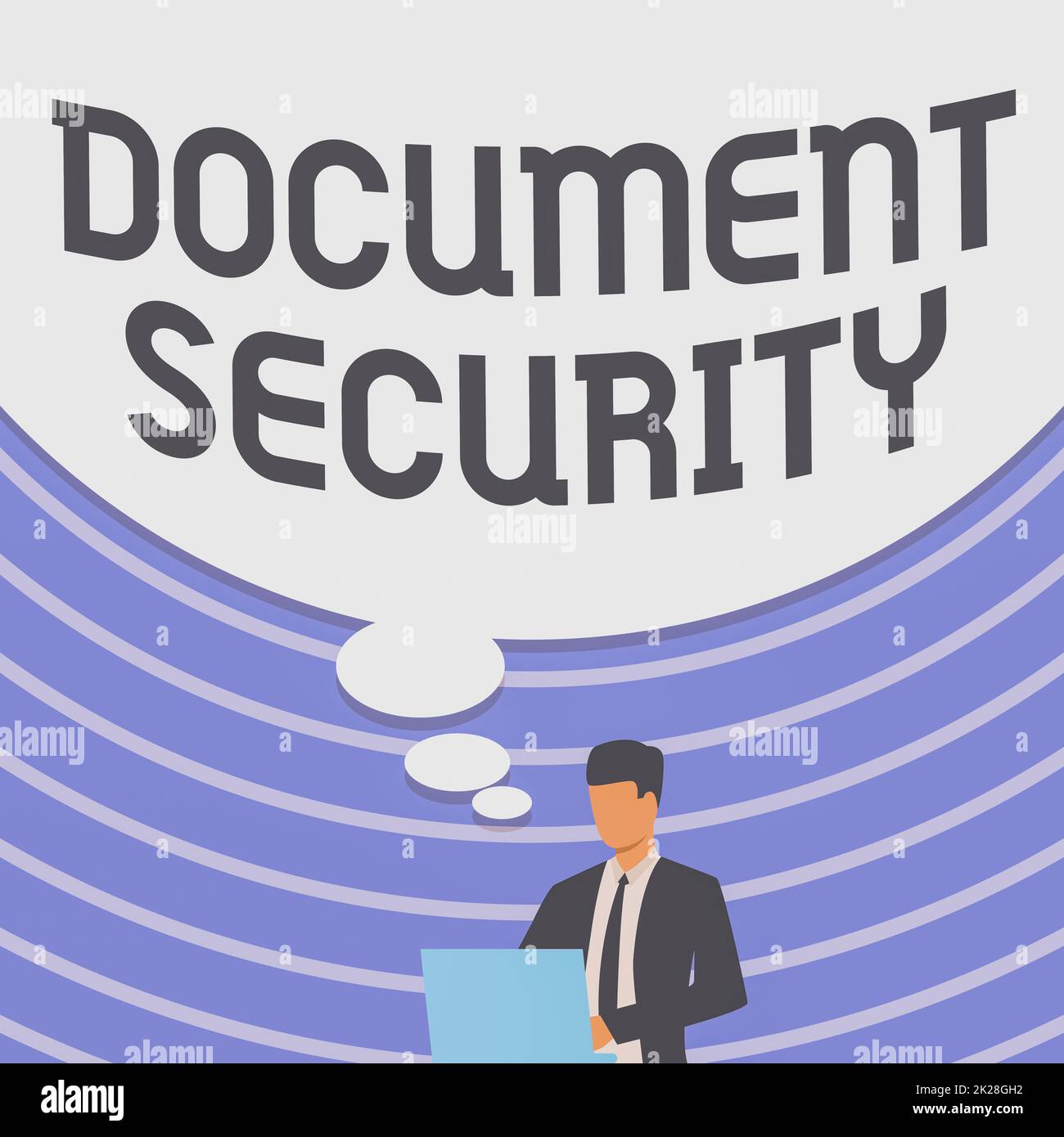 Handwriting Text Document Security Concept Meaning Means In Which