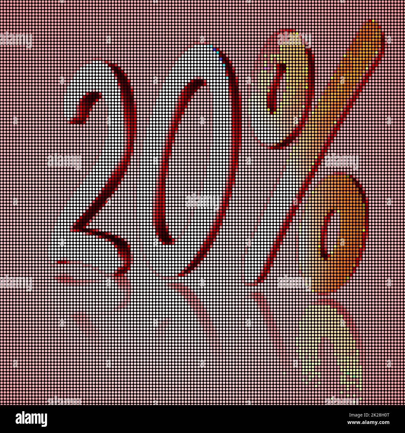 20%, 20 percent as a 3D illustration, 3D rendering Stock Photo - Alamy