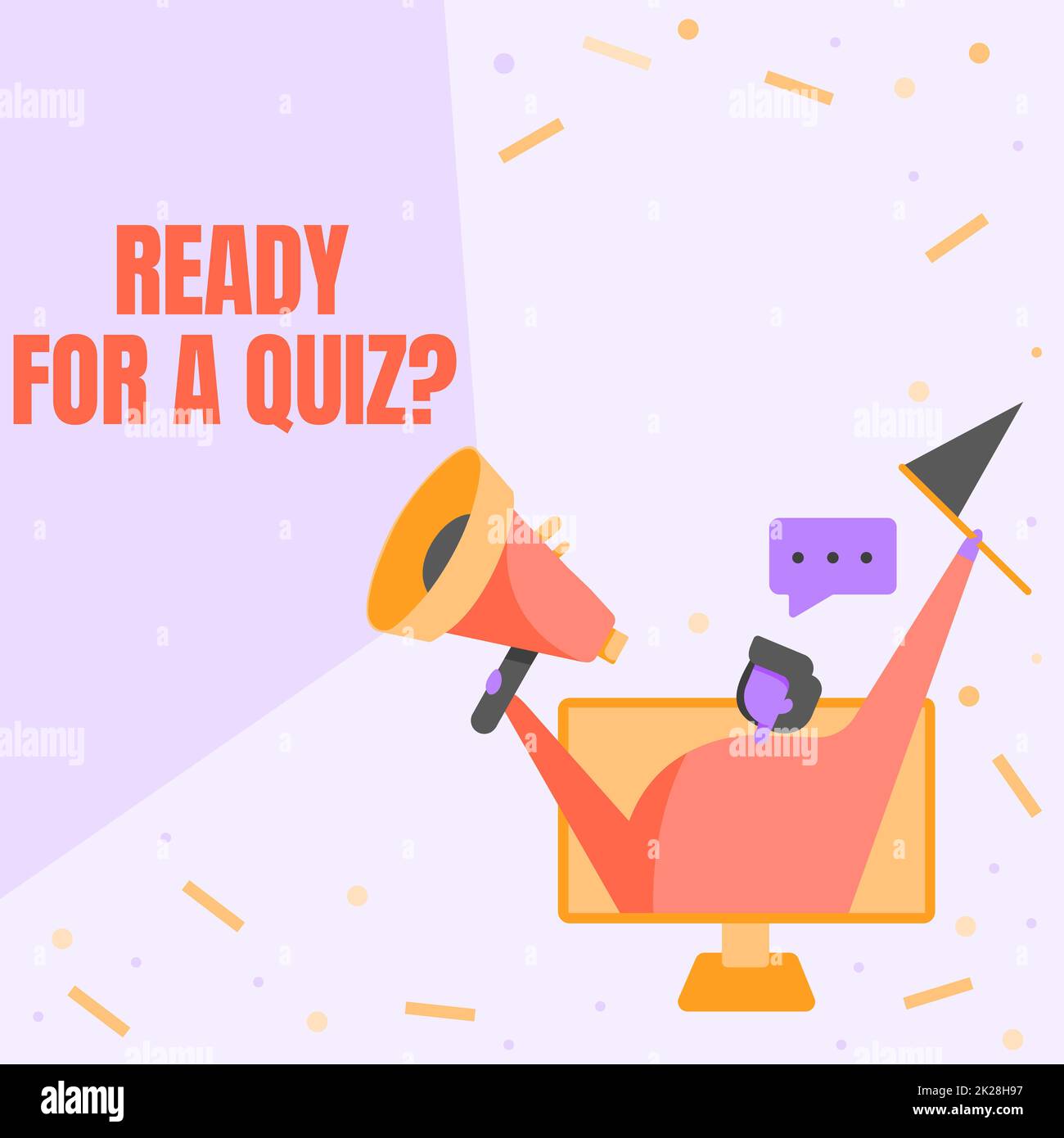 Writing displaying text Ready For A Quiz Question. Word Written on ...