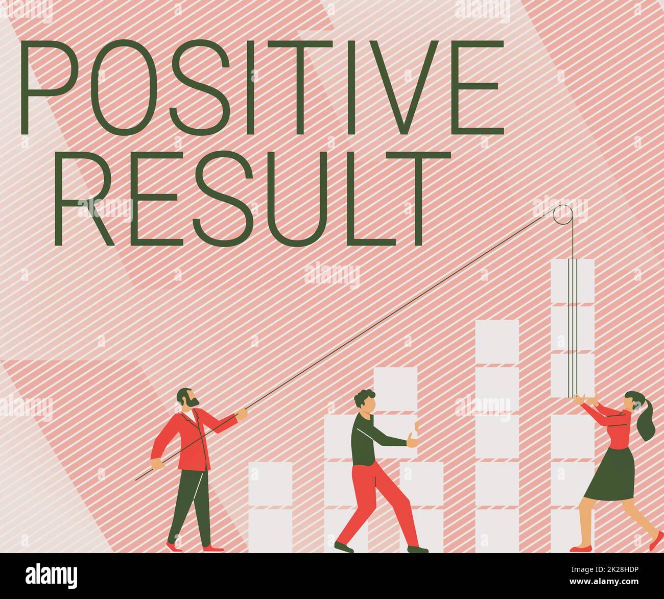 Sign displaying Positive Result. Concept meaning shows that a person ...