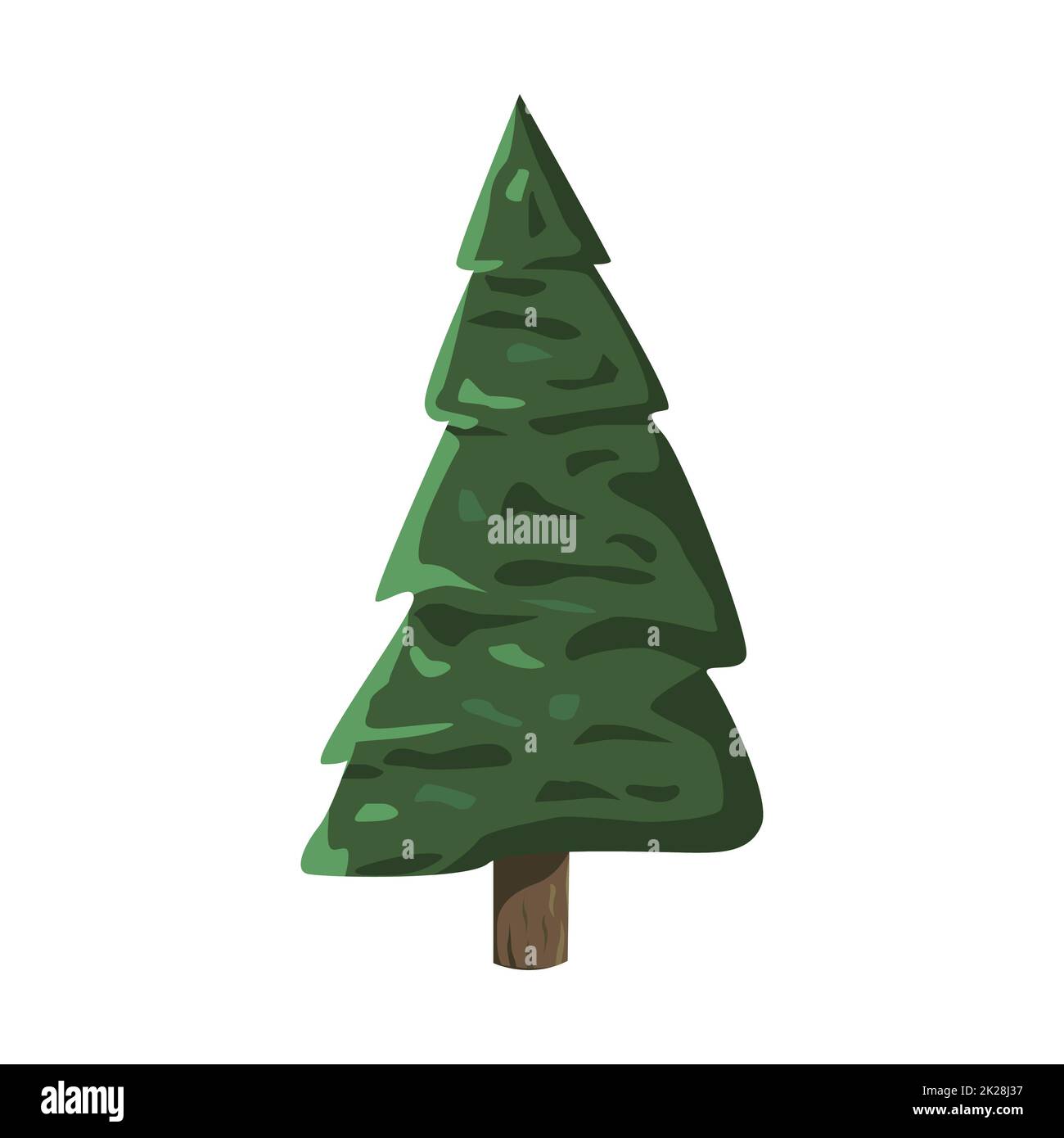 Collection set realistic fir Cut Out Stock Images & Pictures - Alamy