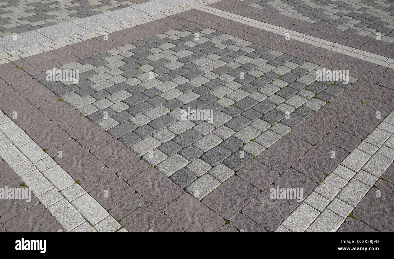 Figure out the paving slabs in the square. Background of paving slabs ...