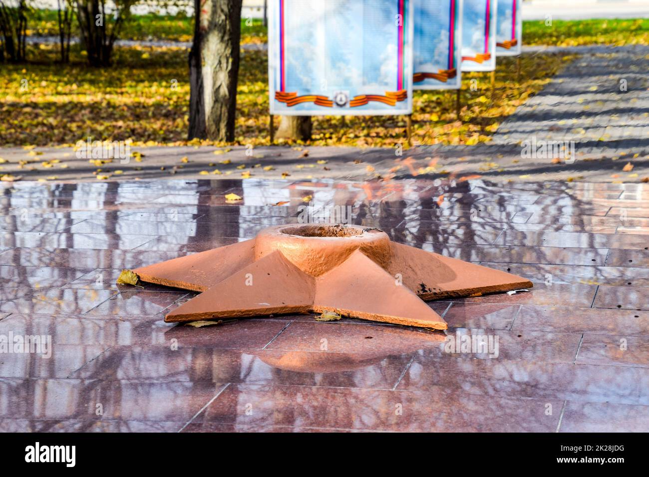 Star with the burning of her eternal flame. Memory of the fallen Stock ...