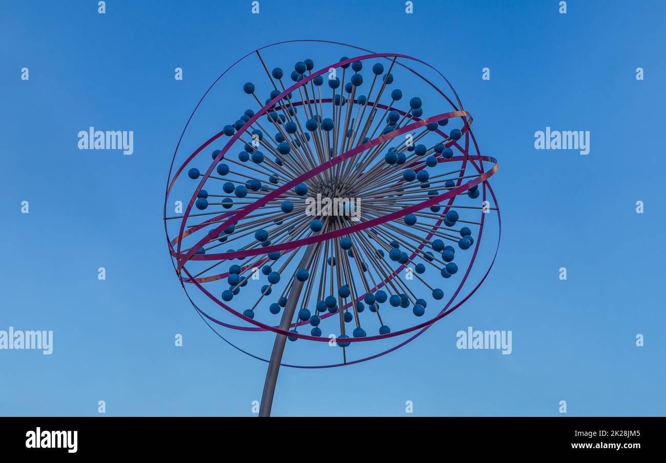 Dandelion Sculpture - Vitosha Boulevard Stock Photo - Alamy