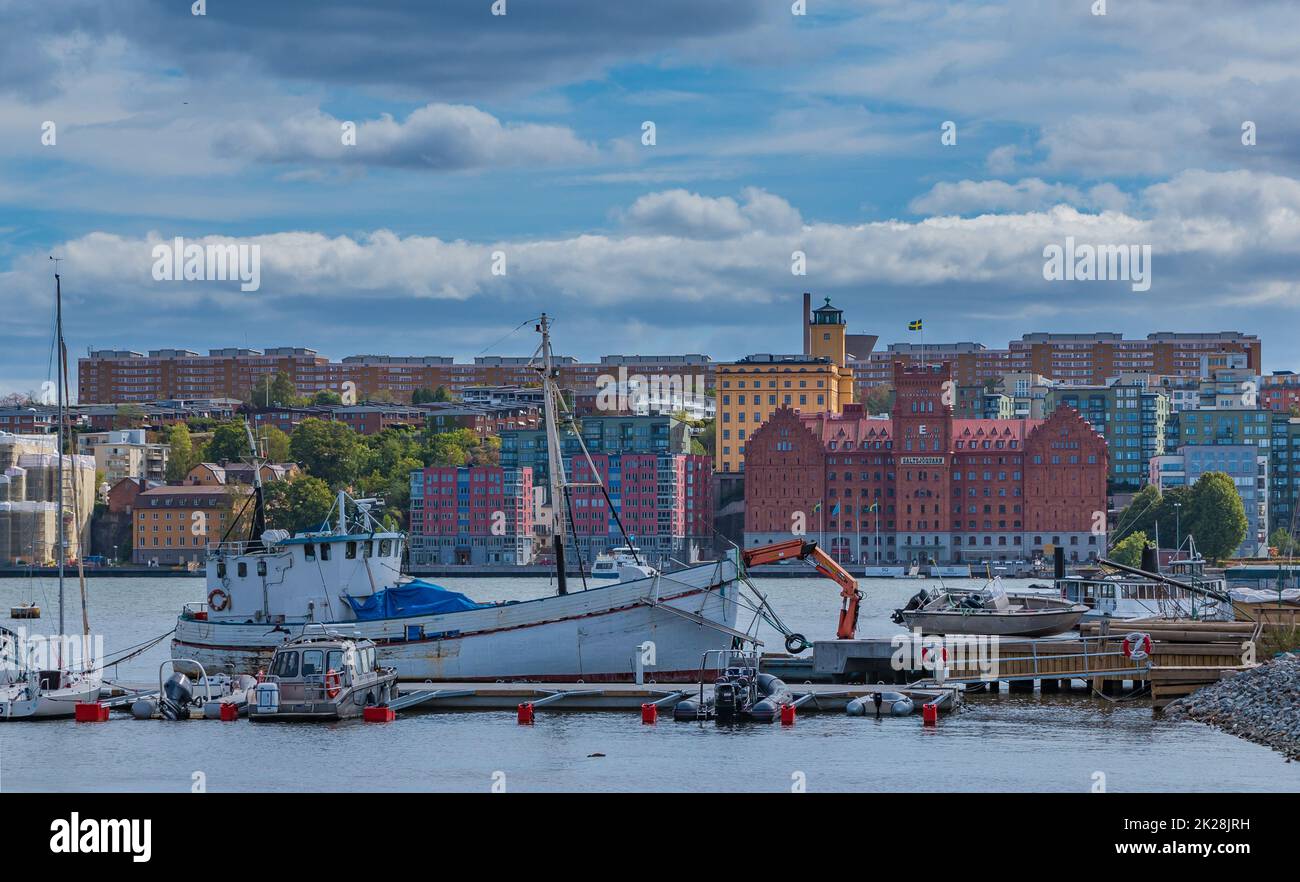 South Stockholm Architecture Stock Photo - Alamy