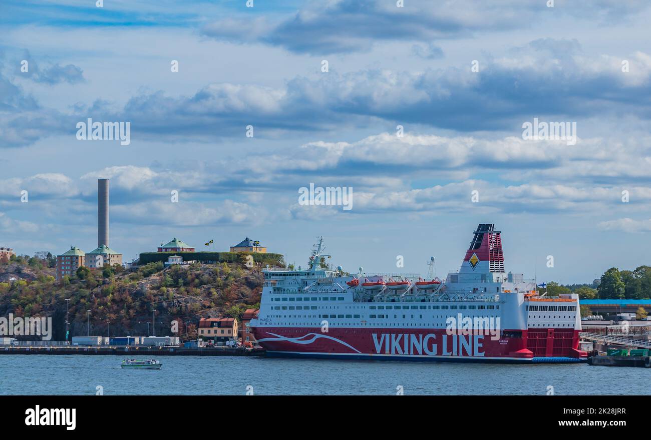 Stockholm Cruise Ship Stock Photo - Alamy