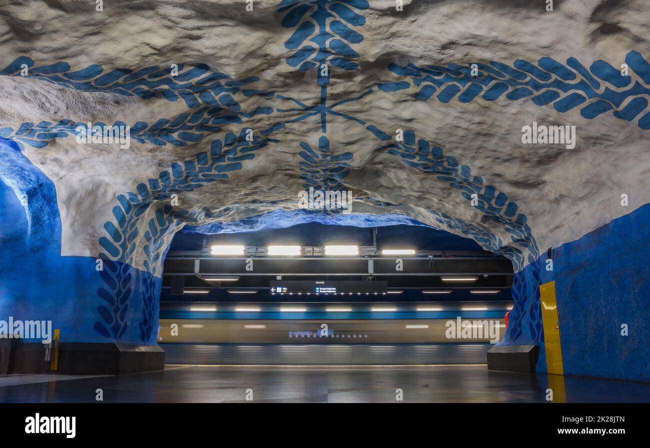 Inside centralen subway station hi-res stock photography and images - Alamy