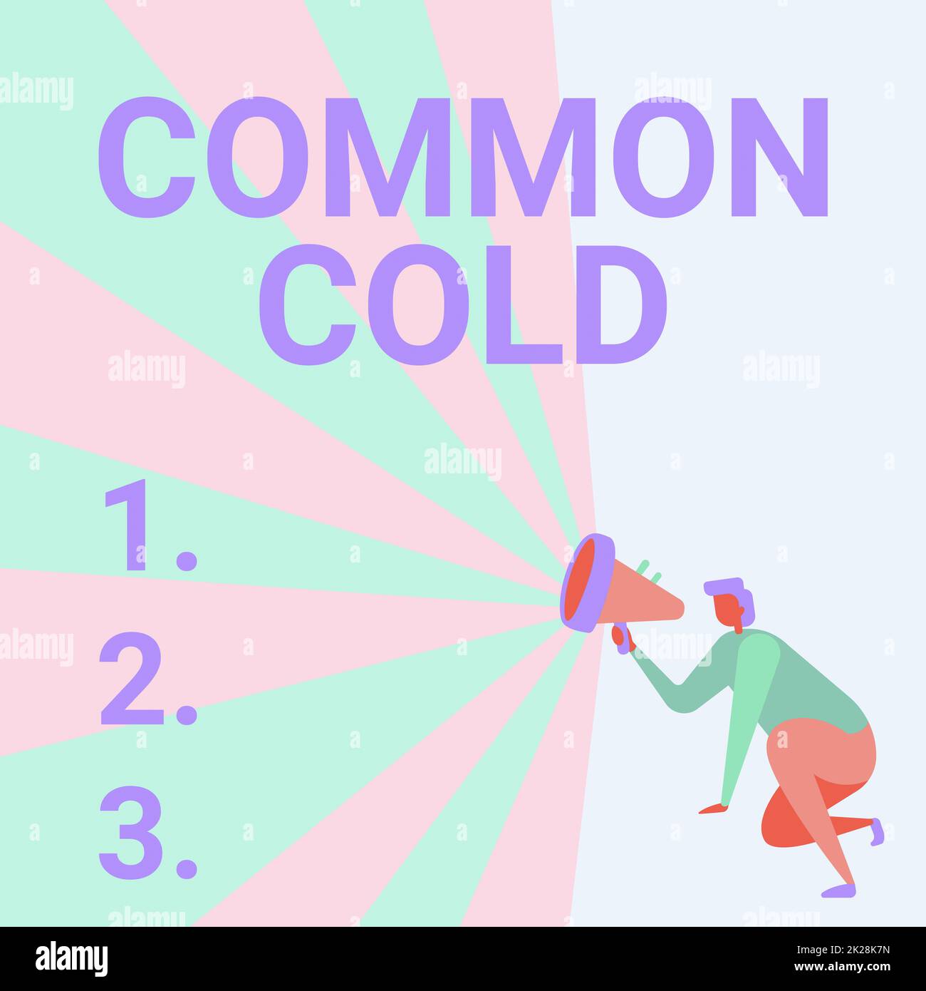 Conceptual caption Common Cold. Word Written on viral infection in ...