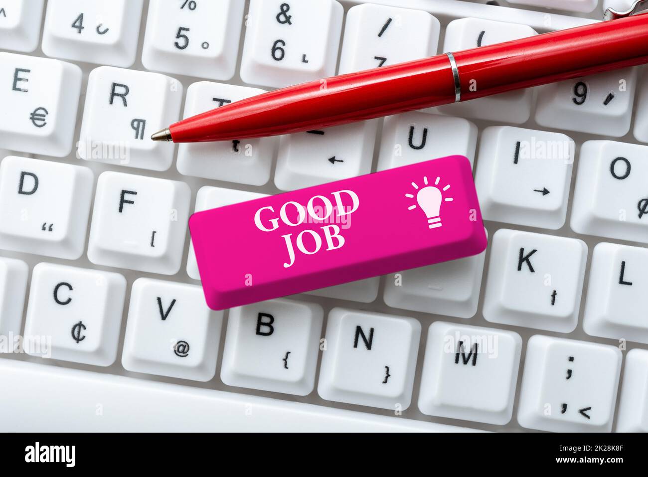 Sign displaying Good Job. Concept meaning encourage someone for his ... Sign displaying Good Job. Concept meaning encourage someone for his ...