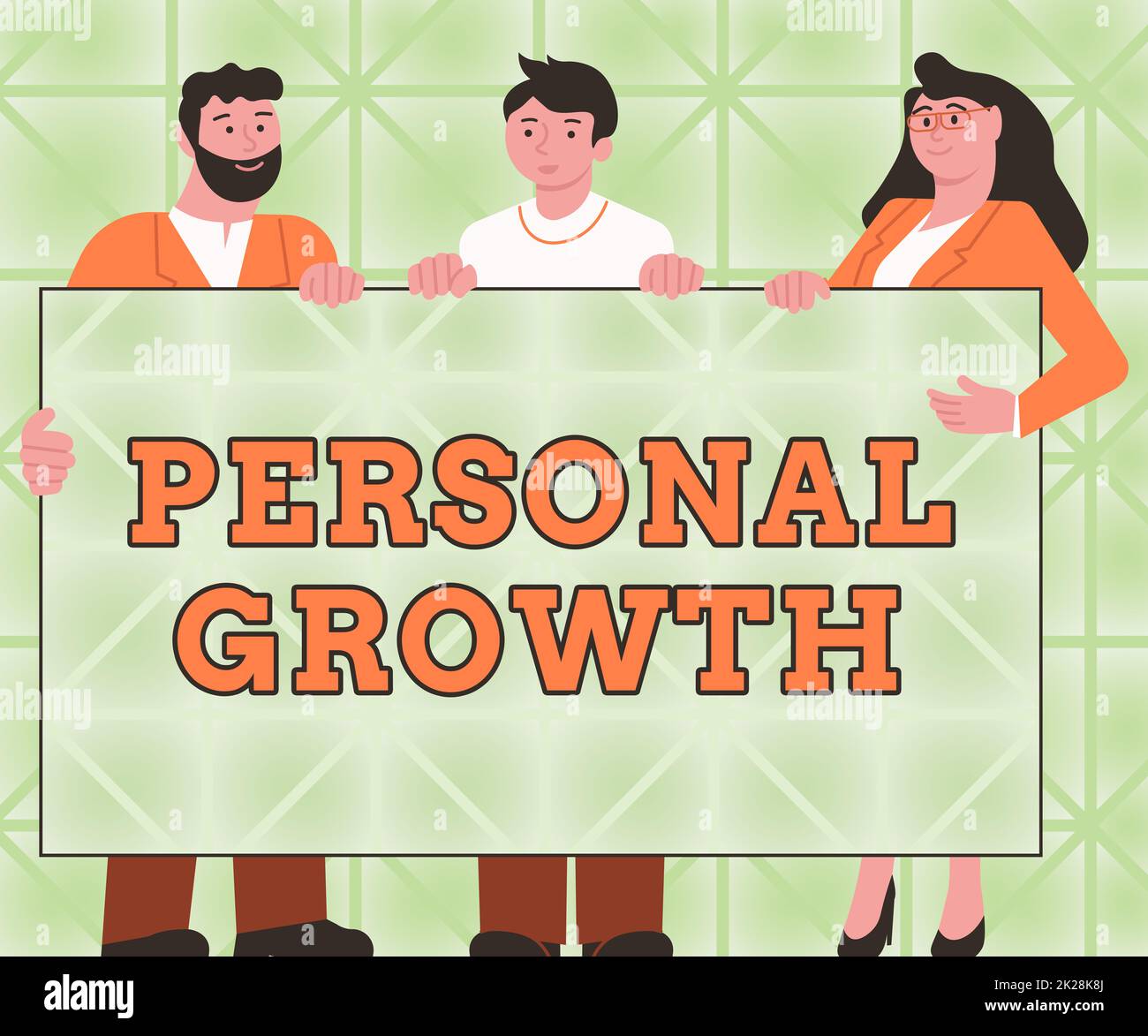 Text showing inspiration Personal Growth. Word for improve develop your ...