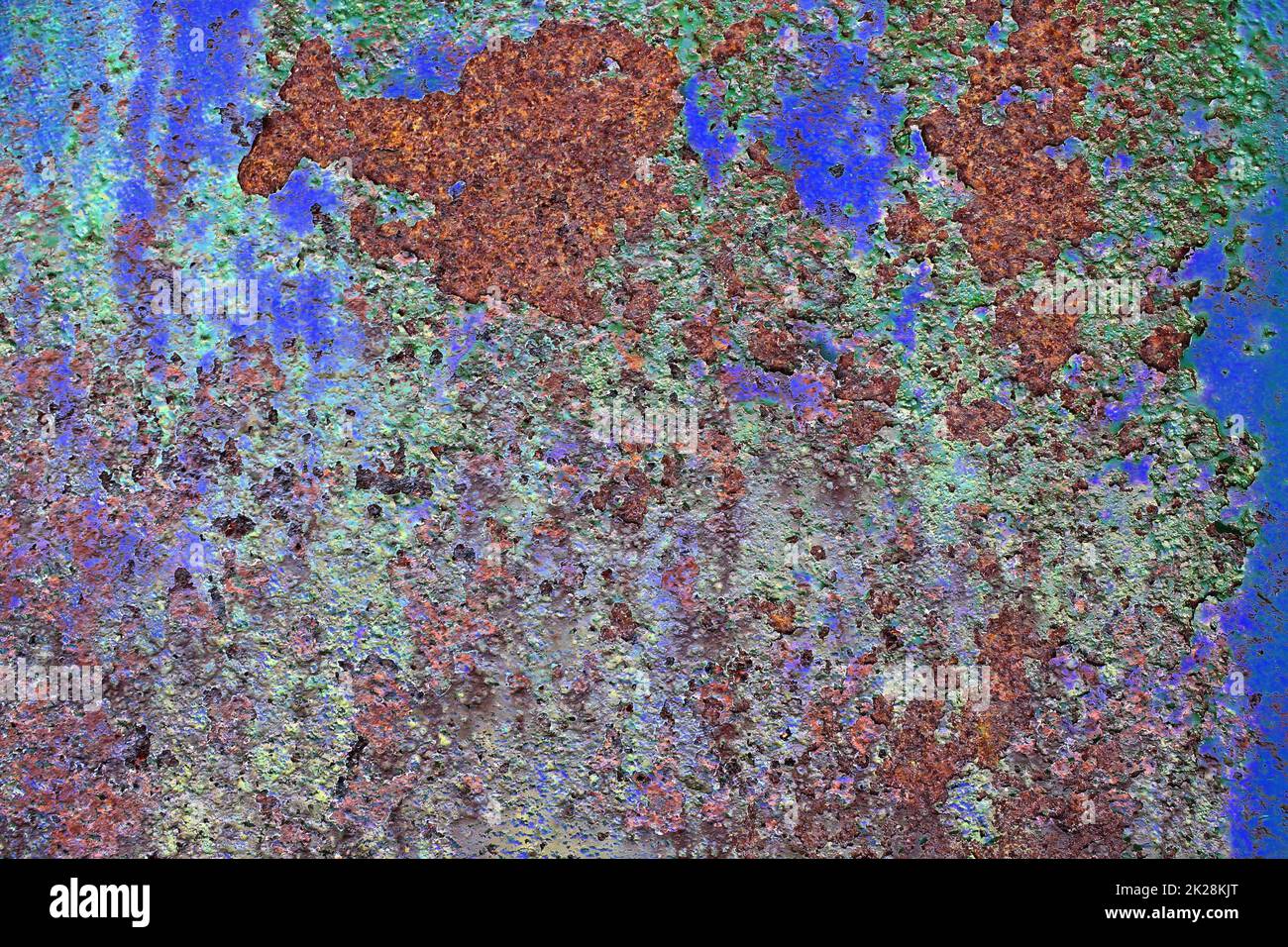 Detailed close up surface of rusty metal and steel with lots of ...