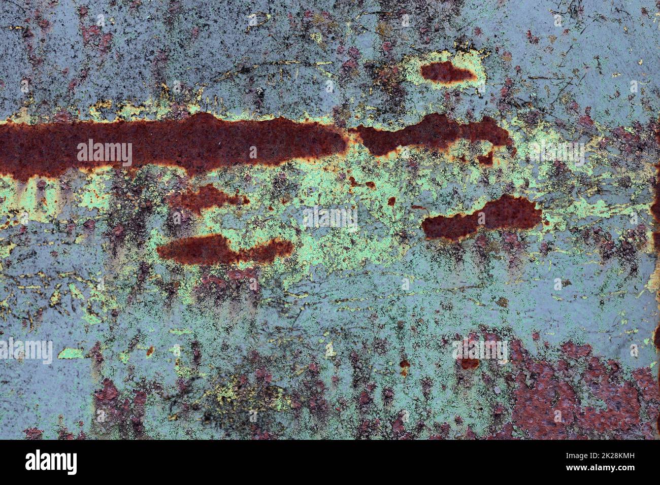 Detailed close up surface of rusty metal and steel with lots of ...