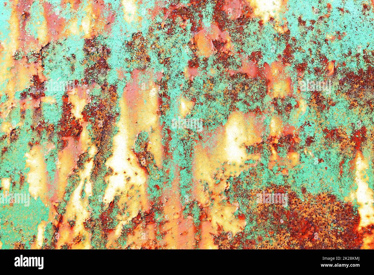 Detailed close up surface of rusty metal and steel with lots of ...