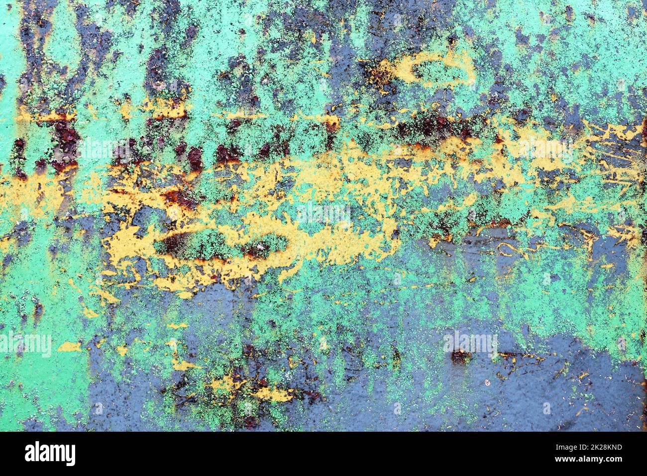 Detailed close up surface of rusty metal and steel with lots of ...
