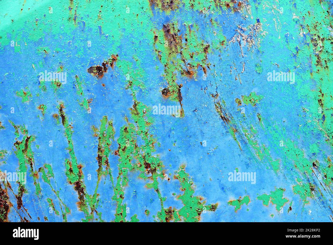 Detailed close up surface of rusty metal and steel with lots of ...