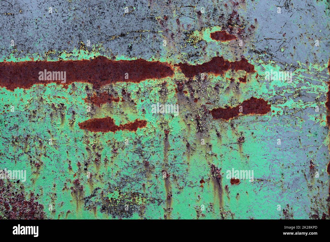 Detailed close up surface of rusty metal and steel with lots of ...