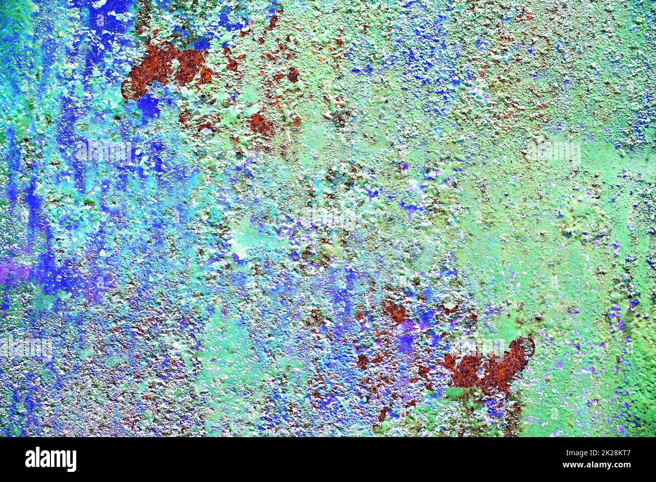 Detailed close up surface of rusty metal and steel with lots of ...