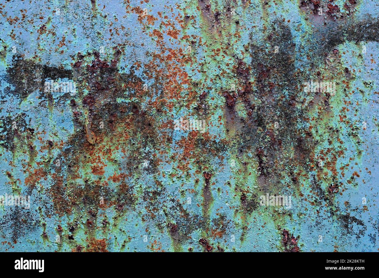 Detailed close up surface of rusty metal and steel with lots of ...