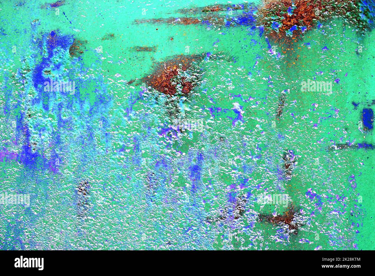 Detailed close up surface of rusty metal and steel with lots of ...
