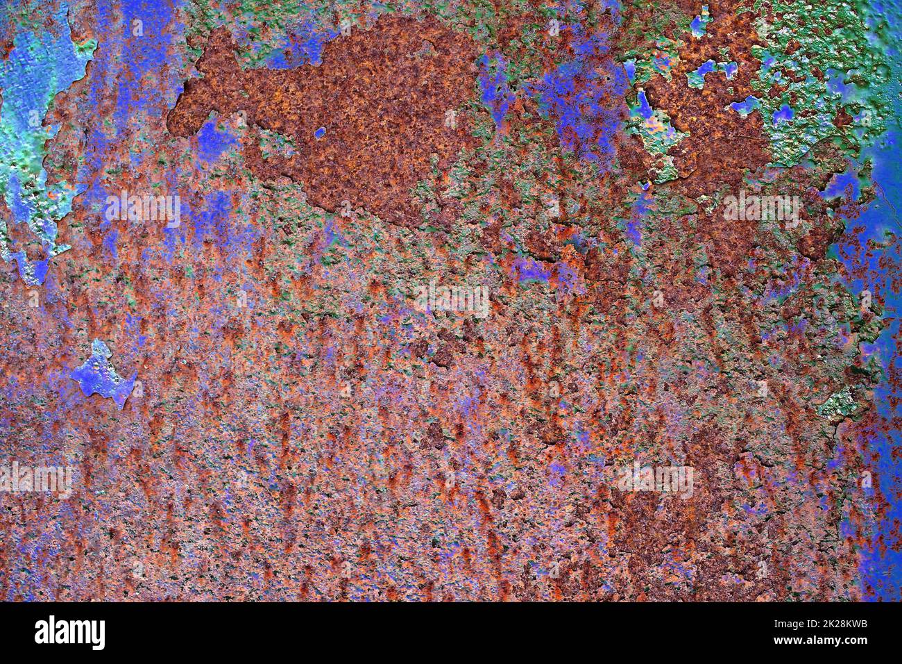 Detailed close up surface of rusty metal and steel with lots of ...