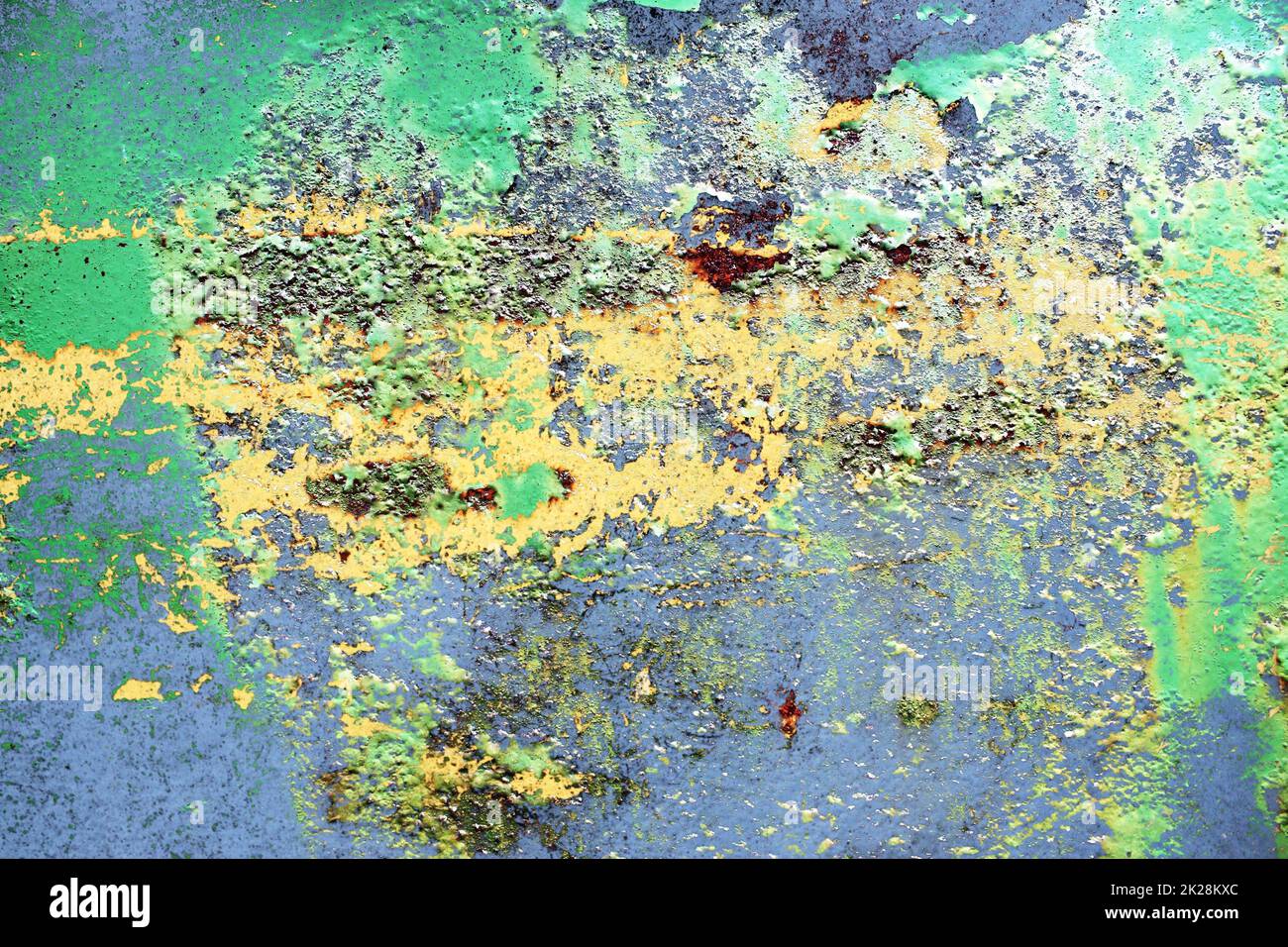 Detailed close up surface of rusty metal and steel with lots of ...